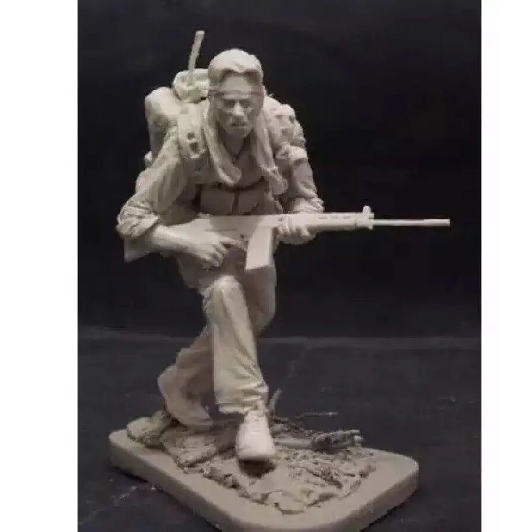 1 16 Resin Model Kit US Army Scouts Vietnam War With Base Unpainted 1 16 Resin Model Kit US Army Scouts Vietnam War With Base Unpainted