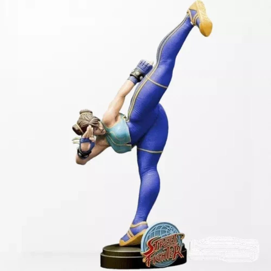 Digital STL Street Fighter - Chun Li Kick – Model-Fan-Store