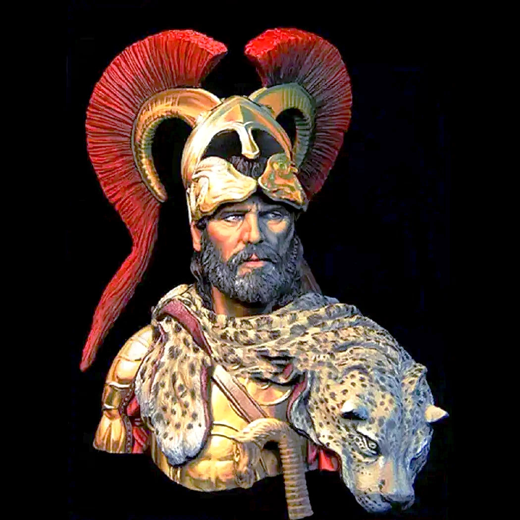 1/10 BUST Resin Model Kit Ancient Greek Warlord Unpainted – Model-Fan-Store