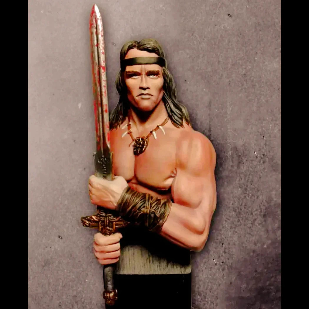 1/10 BUST Resin Model Kit Warrior Destroyer Barbarian Movie Unpainted ...