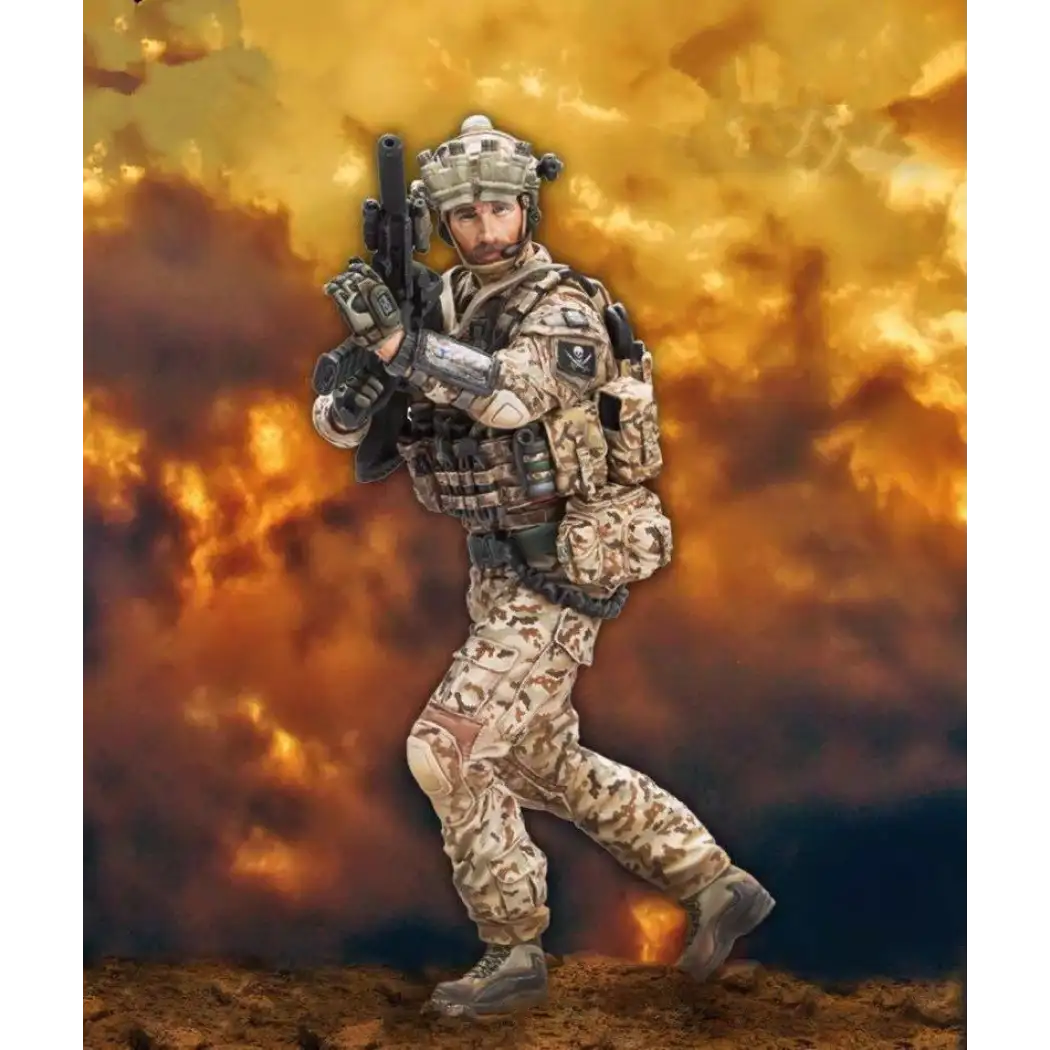 1/16 Resin Model Kit Modern Soldiers Special Seal Team Unpainted ...