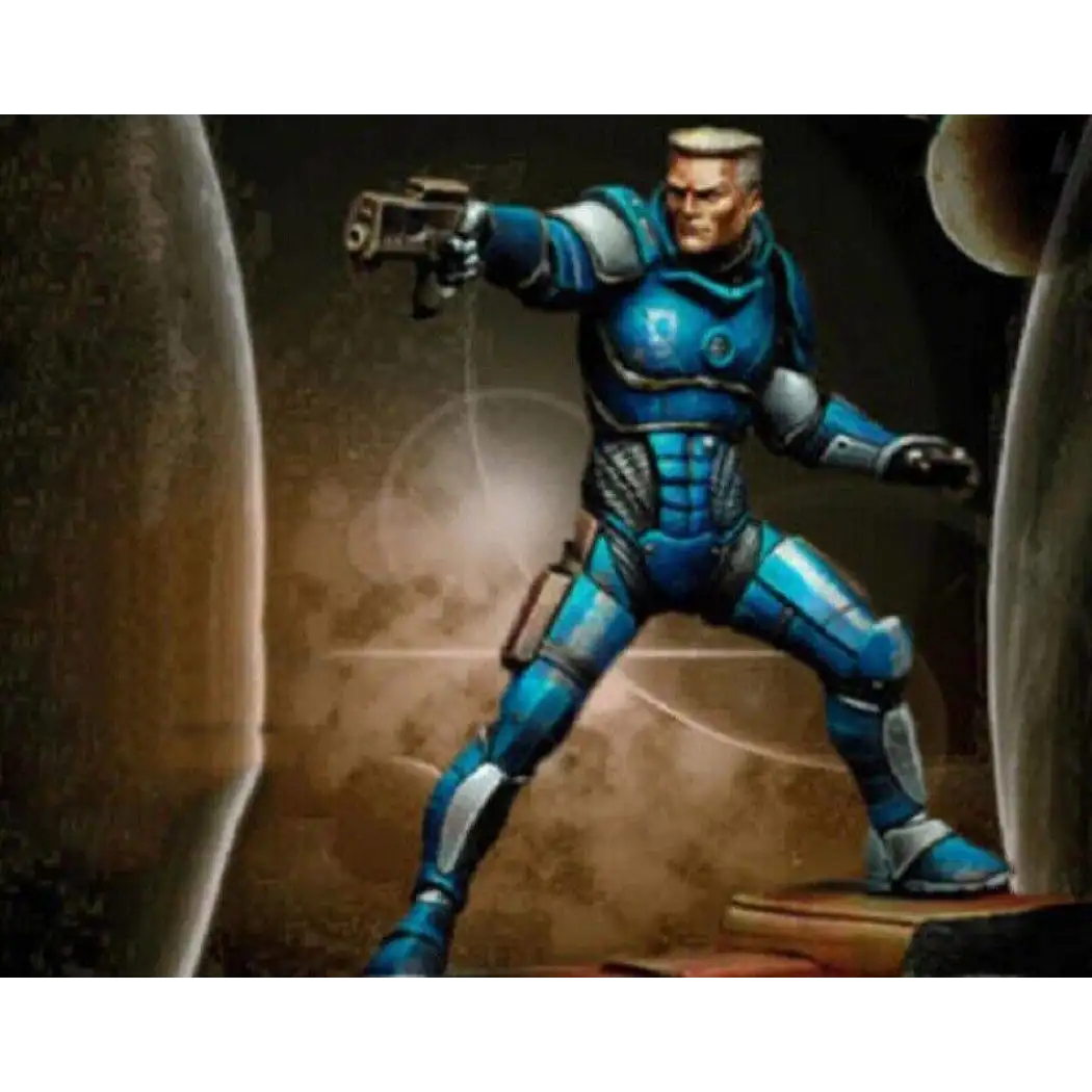1/24 Resin Cyberpunk Model Kit Space Ranger Mercenary Unpainted – Model ...