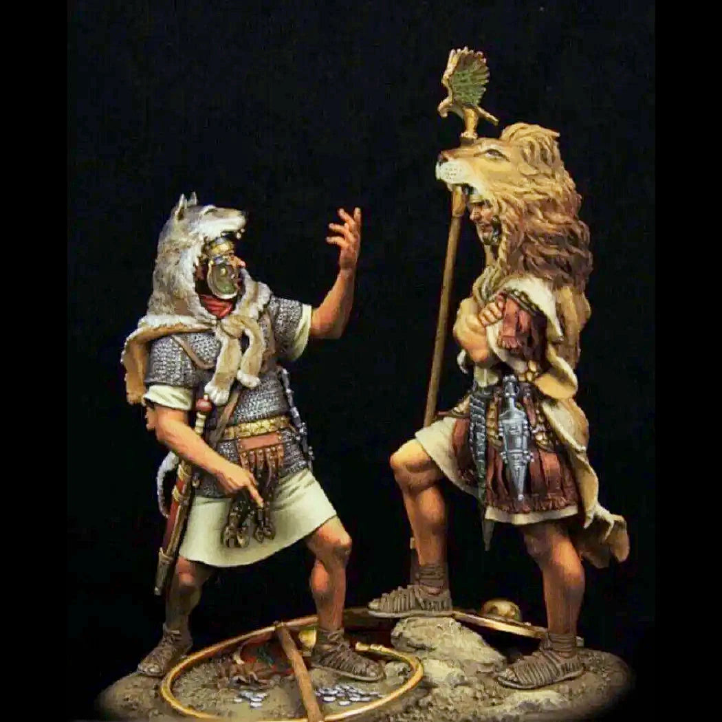 1/24 Resin Model Kit Warriors Roman Soldiers Legionnaires Unpainted ...