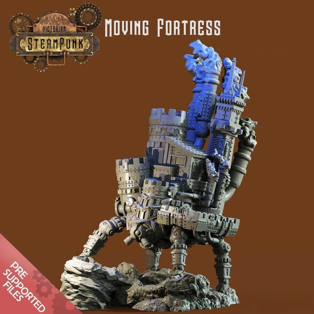 Digital STL Moving Fortress – Model-Fan-Store