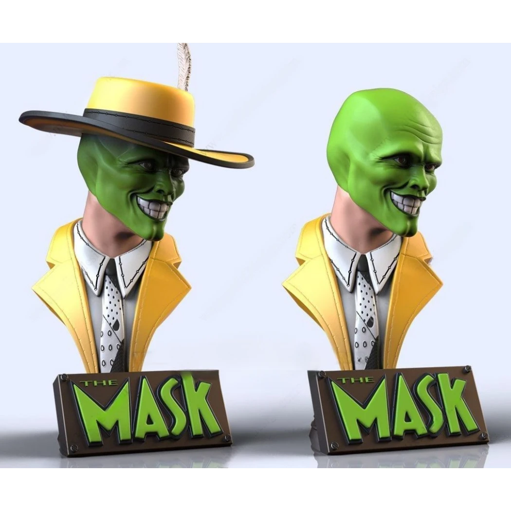 Digital STL The mask Bust – Model-Fan-Store