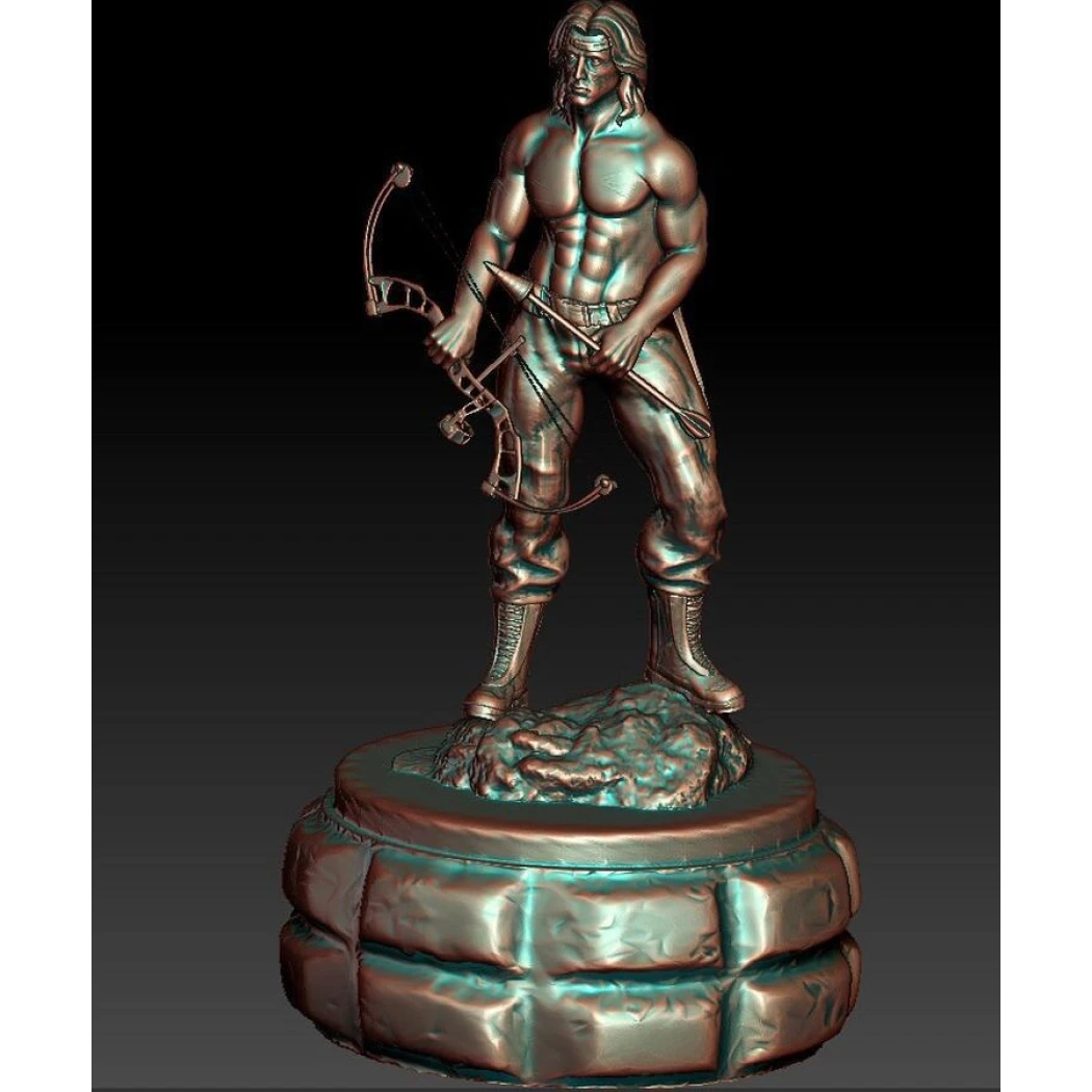 Digital STL Rambo – Model-Fan-Store