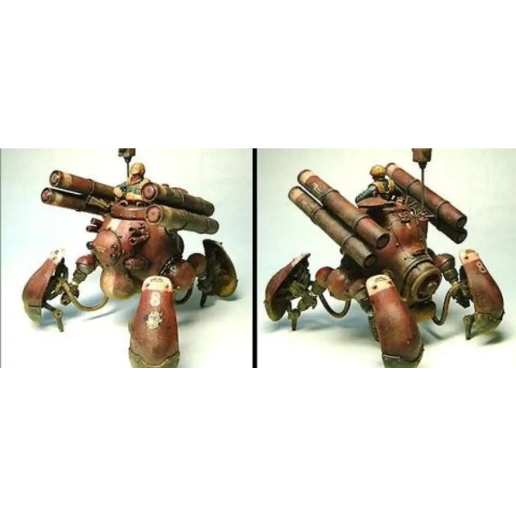 1/35 Resin Steampunk Model Kit Driver Crab Rocket Mechadroid Sci-fi Un ...