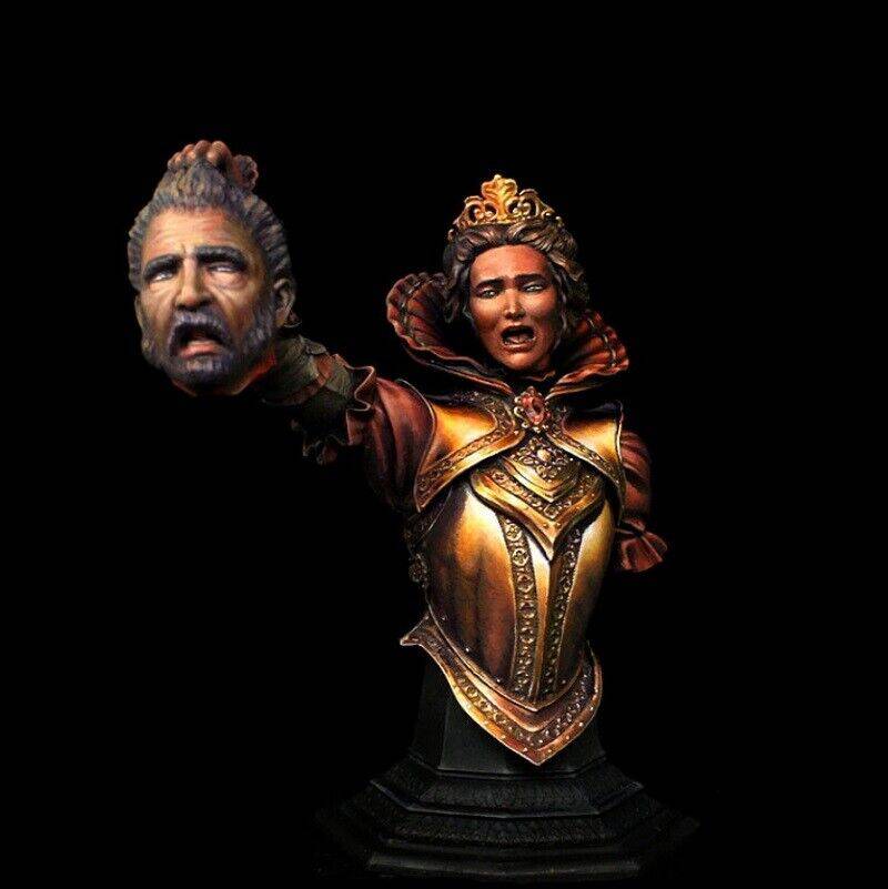 1/10 BUST Resin Model Kit Queen and Head Miniature Unpainted – Model ...