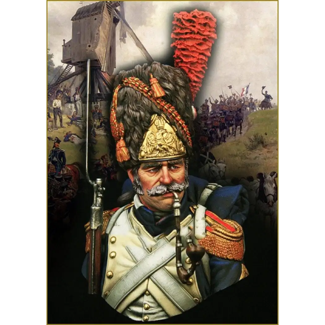 1/10 BUST Resin Model Kit Napoleonic Wars French Grenadier Unpainted ...