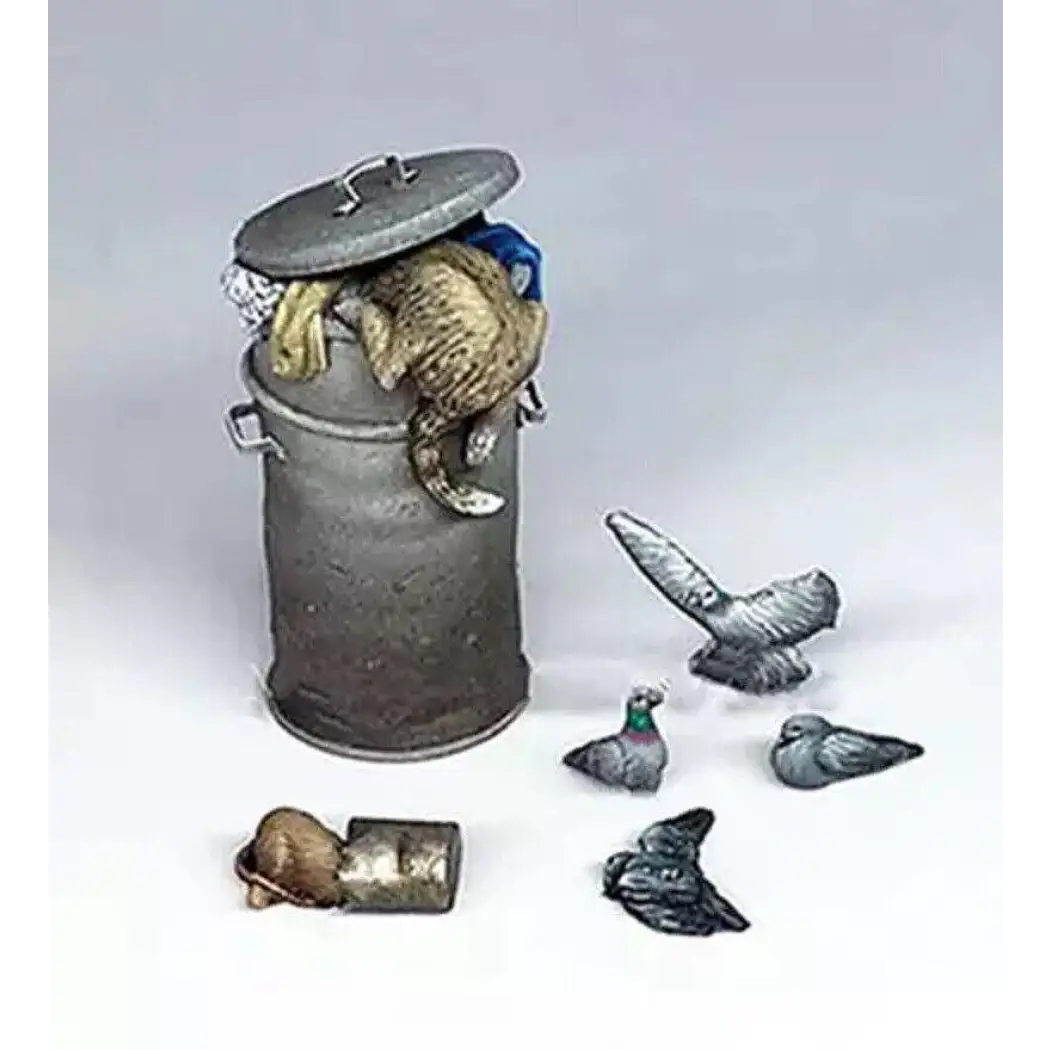 1/35 Resin Model Kit Animals Cats and Pigeons Unpainted – Model-Fan-Store