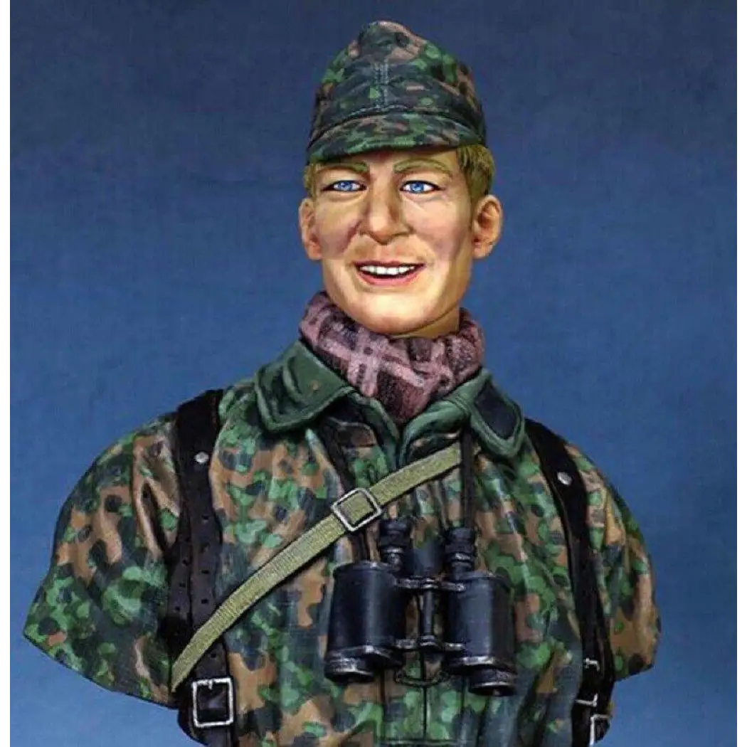 1/10 BUST Resin Model Kit German Soldier Grenadier WW2 Unpainted ...