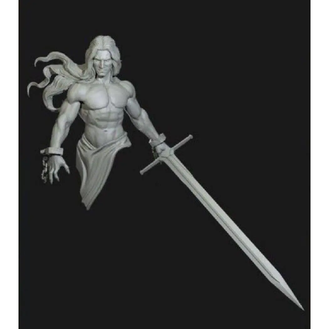 1/16 BUST 95mm Resin Model Kit Fallen Angel Warrior Unpainted – Model ...