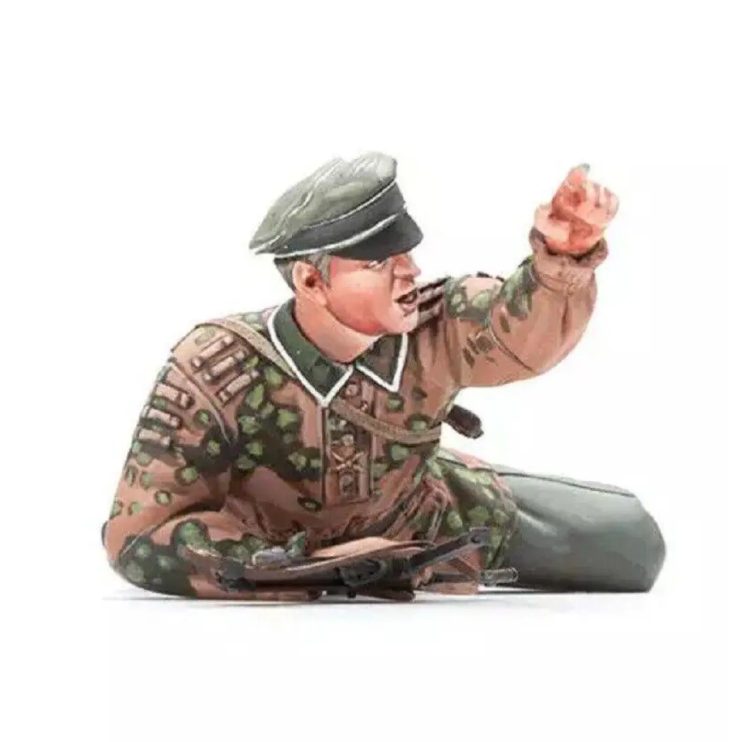 1/16 Resin Model Kit German Soldier Officer Infantryman WW2 Unpainted ...