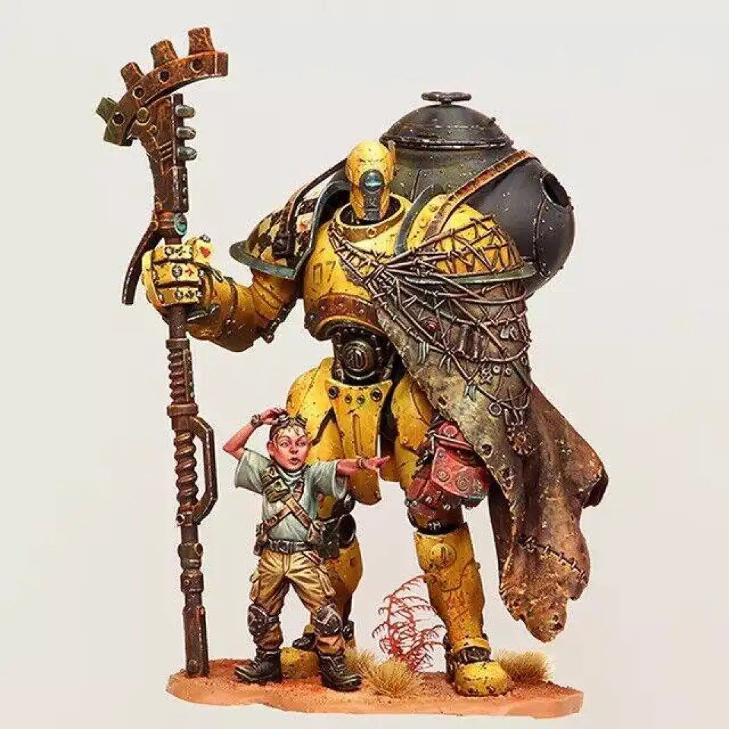 1/24 Resin Steampunk Model Kit Dwemer Mechanics Solar Defender Robot U ...