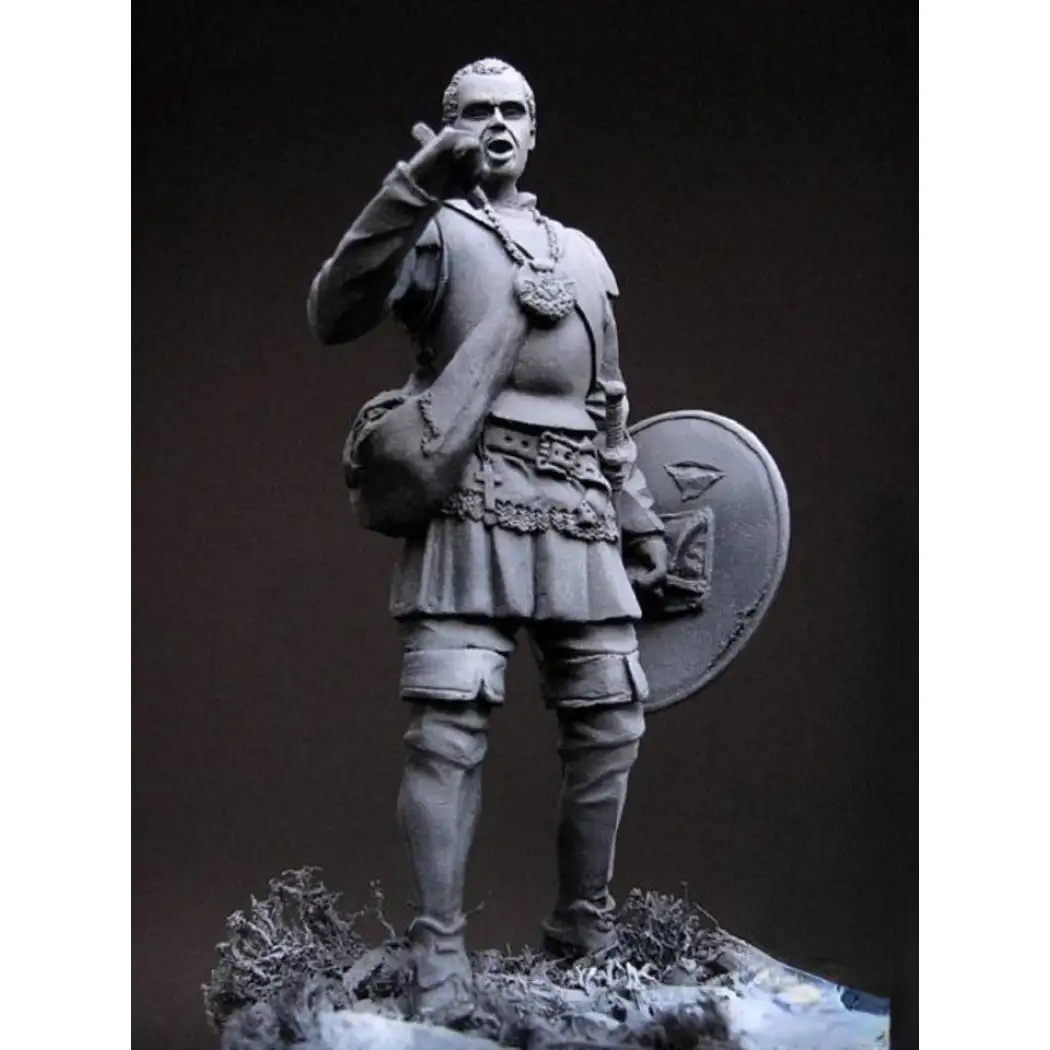 1/24 75mm Resin Model Kit Medieval Spanish Conquistador Unpainted ...
