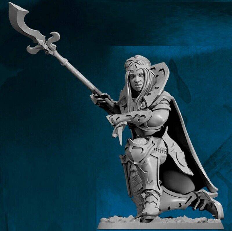 28mm Resin Model Kit Beautiful Girl Woman Warrior Unpainted – Model-Fan ...