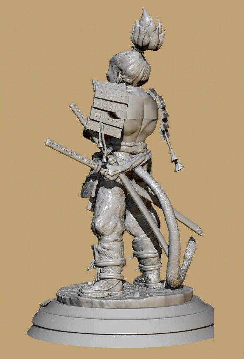 55mm Resin Model Kit Warrior Samurai Vegeta Unpainted – Model-Fan-Store
