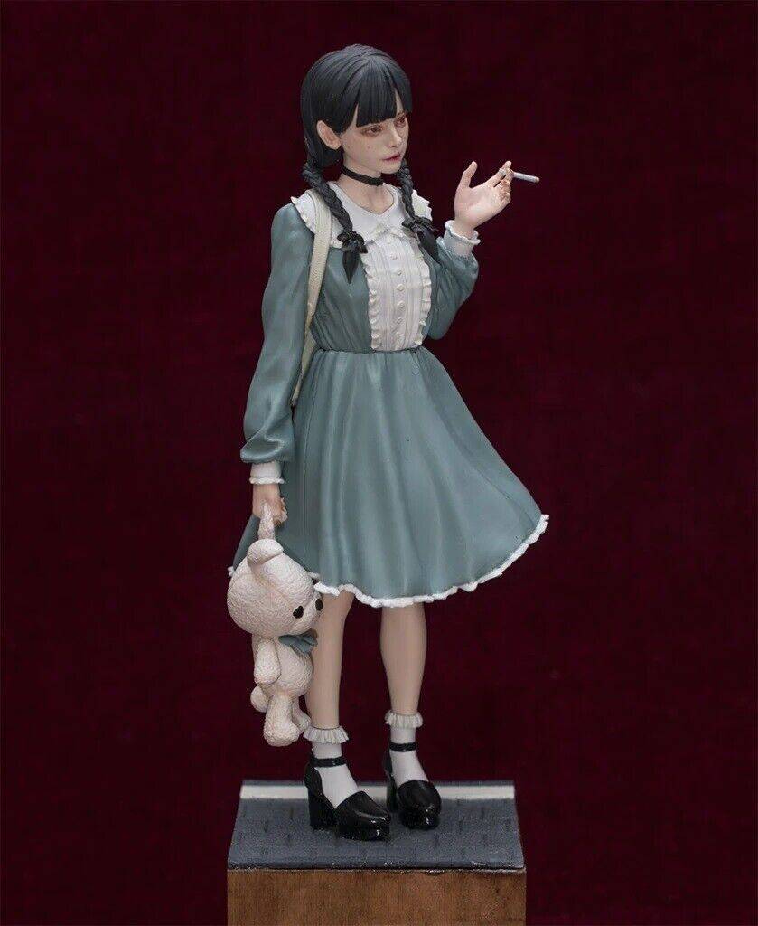 290mm 3D Print Model Kit Girl Wednesday Fantasy Unpainted – Model-Fan-Store