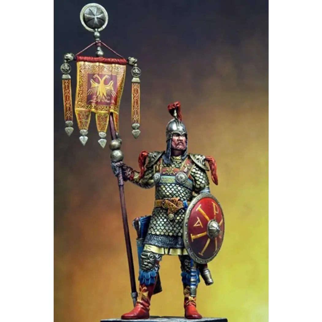 1/24 75mm Resin Model Kit Medieval Byzantine Scythian Standard Bearer ...