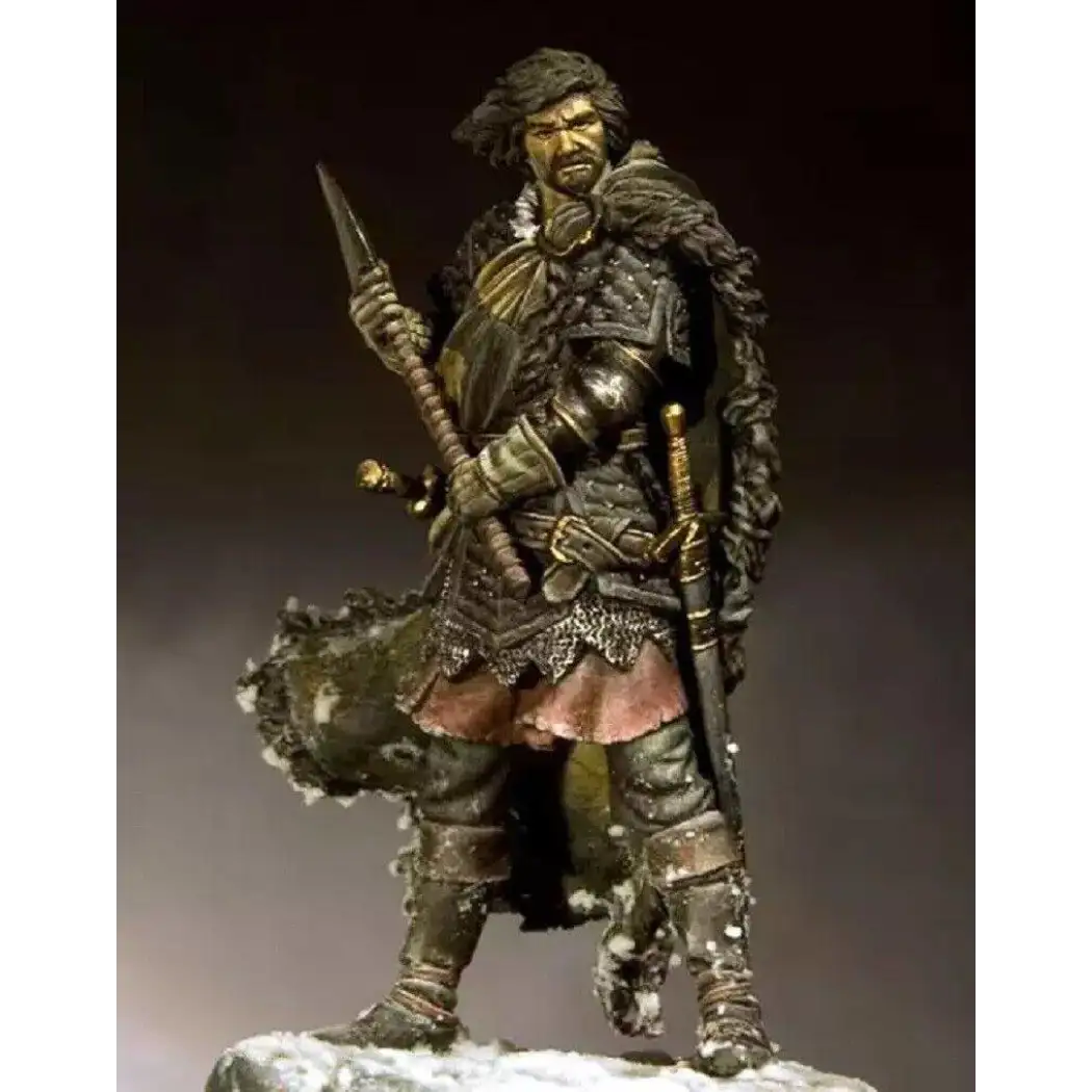 1/24 75mm Resin Model Kit Scottish Medieval Warrior Nobleman with base ...