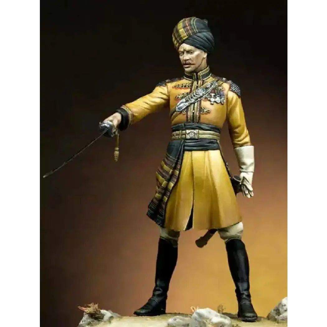 1/24 75mm Resin Model Kit Renaissance Warrior Bengal Lancer Unpainted ...