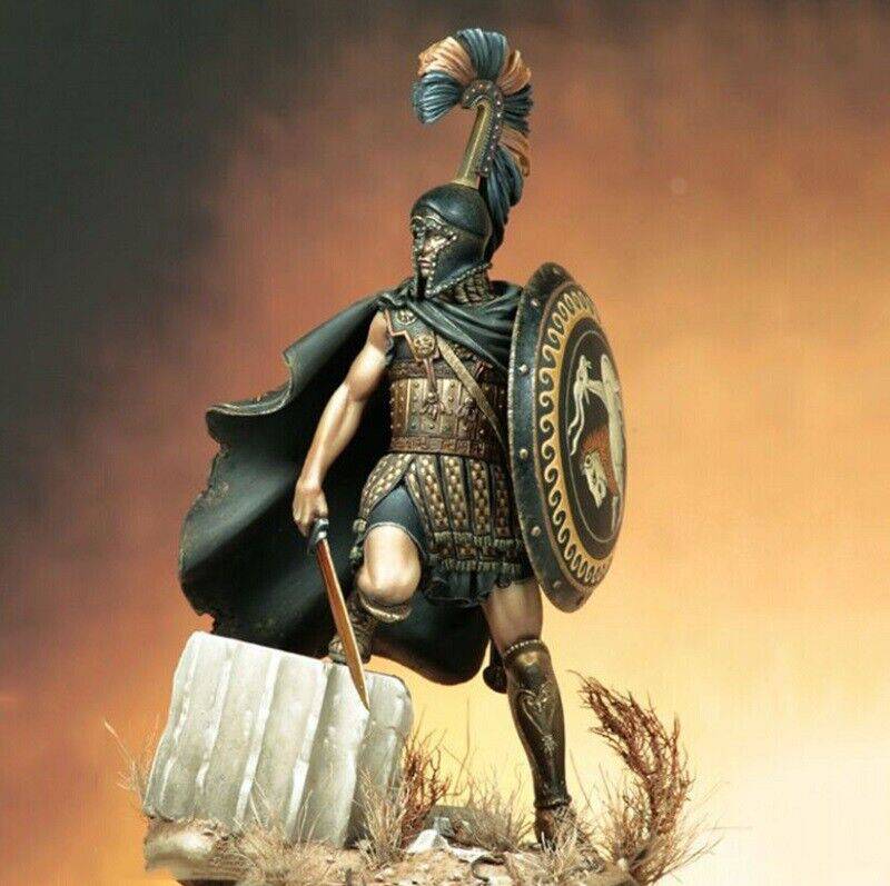 1/24 Resin Model Kit Macedonian Warrior Greek Hoplite Unpainted – Model ...