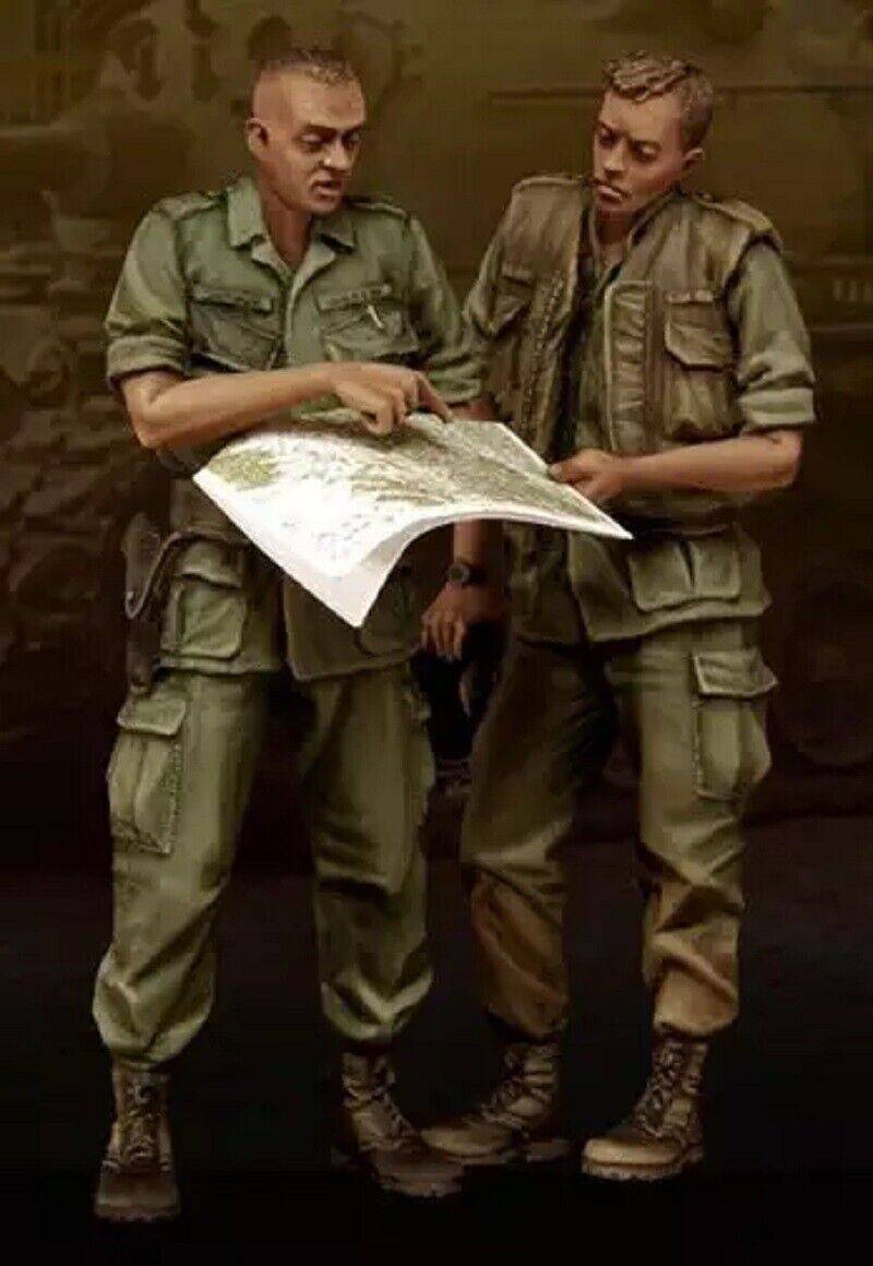 1/35 2pcs Resin Model Kit Vietnam War US Army Soldiers Unpainted ...