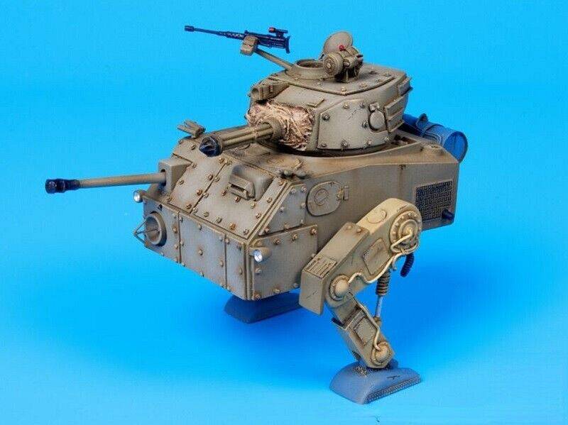 1/72 Resin Steampunk Model Kit Walking Tank Secret Weapon Sci-Fi Unpai ...