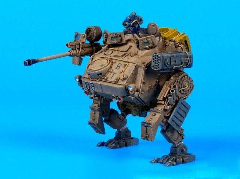1/72 Resin Steampunk Model Kit Walking Tank Secret Weapons Sci-Fi Unpa ...