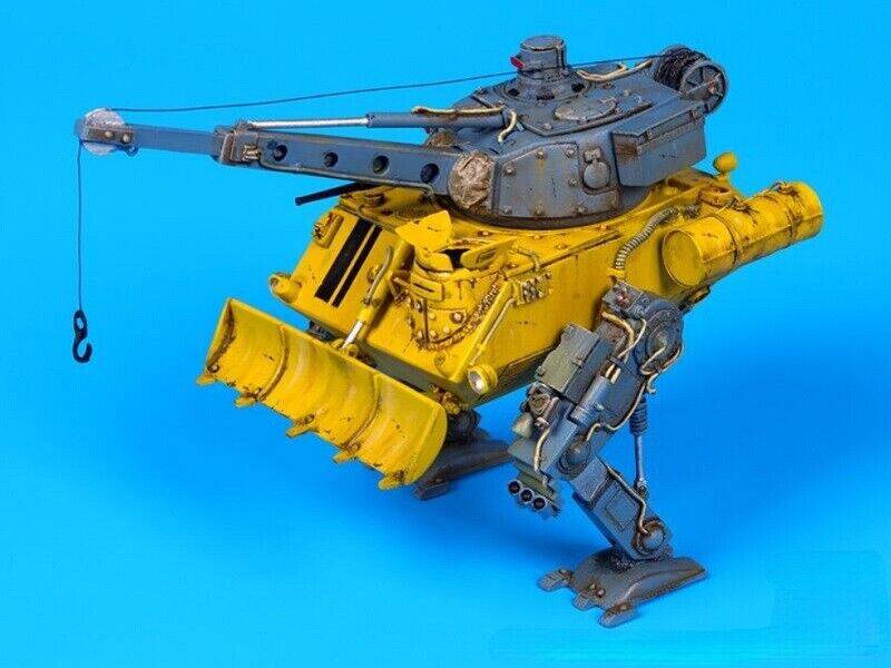 1/72 Resin Steampunk Model Kit Crane-Bulldozer Secret Weapons Sci-Fi U ...