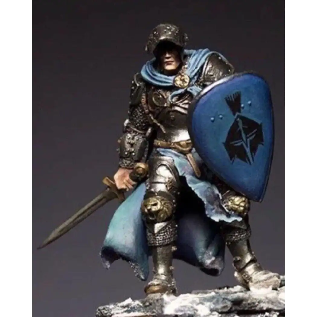 1/32 Resin Model Kit European Medieval Knight Warrior Unpainted – Model ...