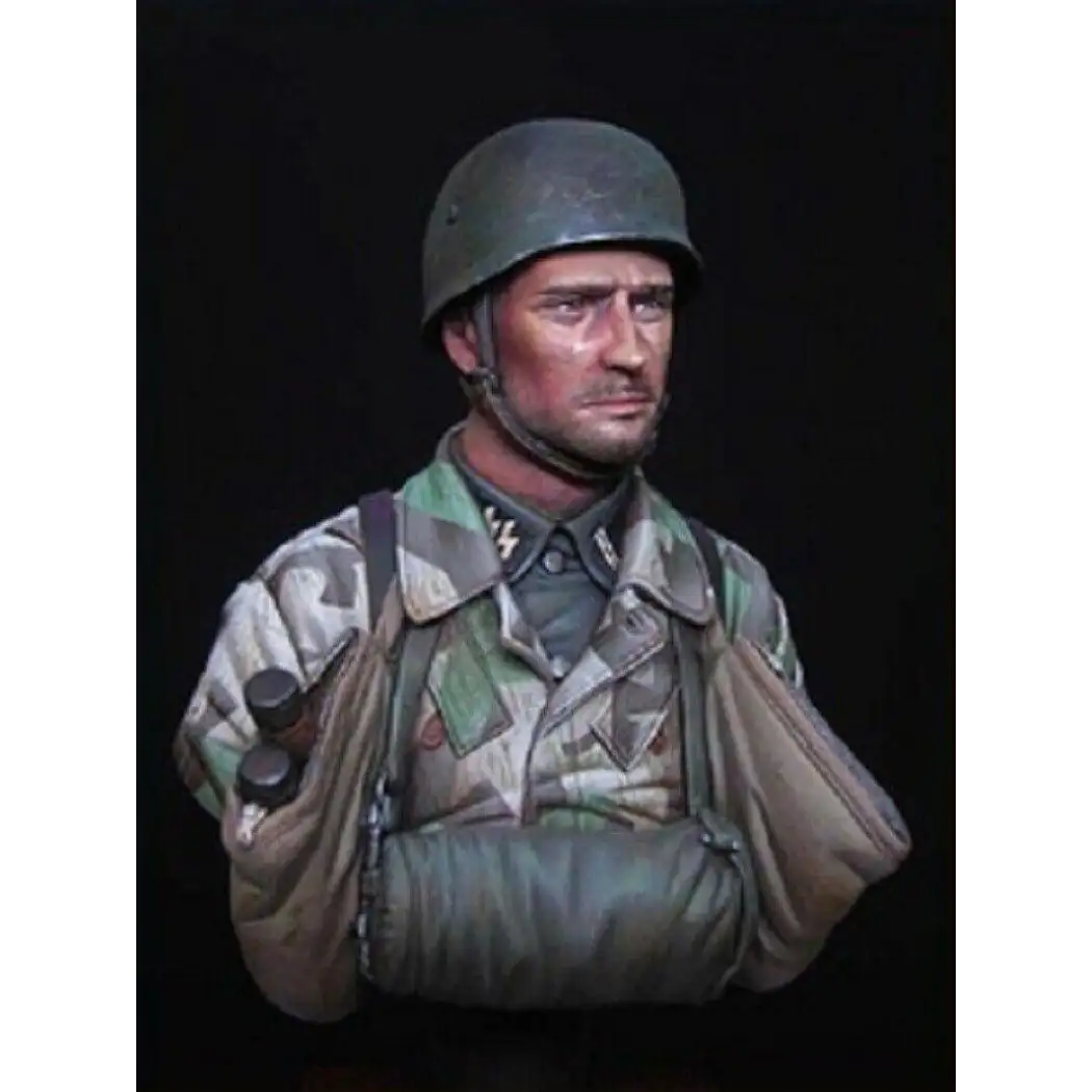 1/10 BUST Resin Model Kit German Soldier Infantryman WW2 Unpainted ...
