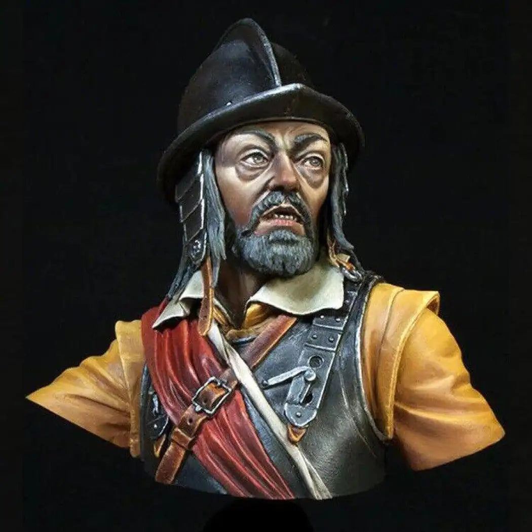 1/9 BUST Resin Model Kit Renaissance Warrior Spanish Guard Unpainted ...